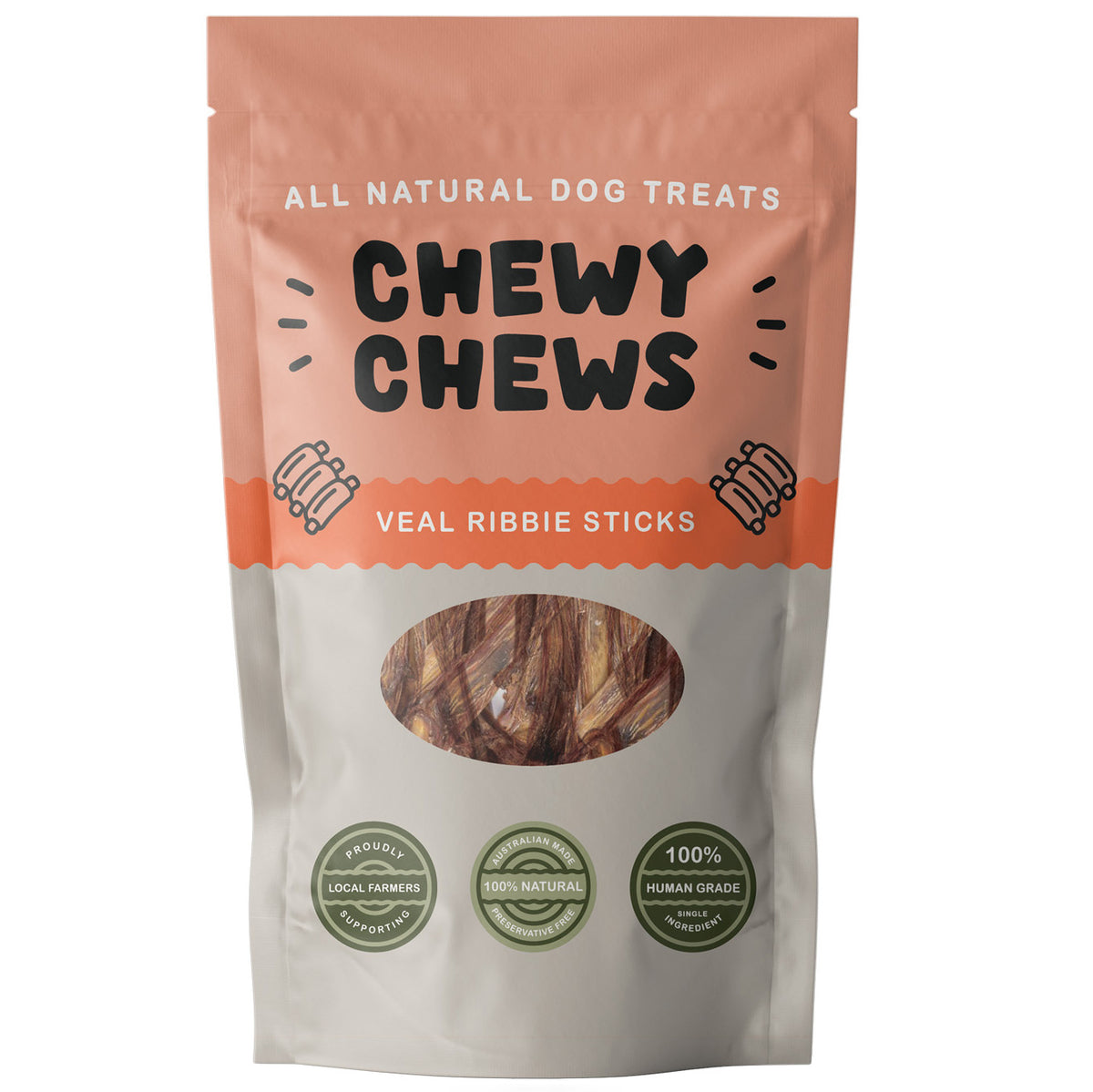 Veal Ribbie Sticks | Chewy Chews | Premium Dog Treats